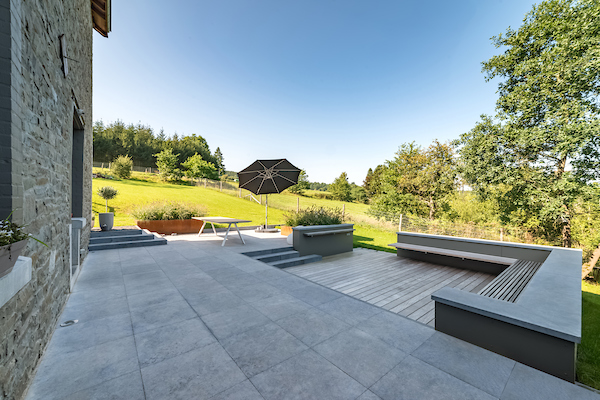 Terrasse - Gustin Jardin Marche